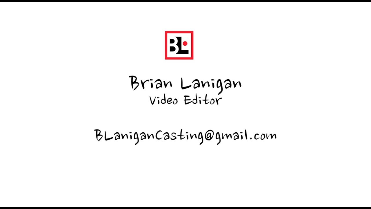 Brian Lanigan // 2019 Video Editor Demo Reel - YouTube