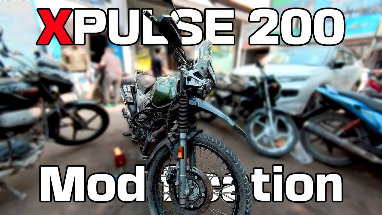 Xpulse 200 Bike Touring Modification | HJG Fog Light - YouTube