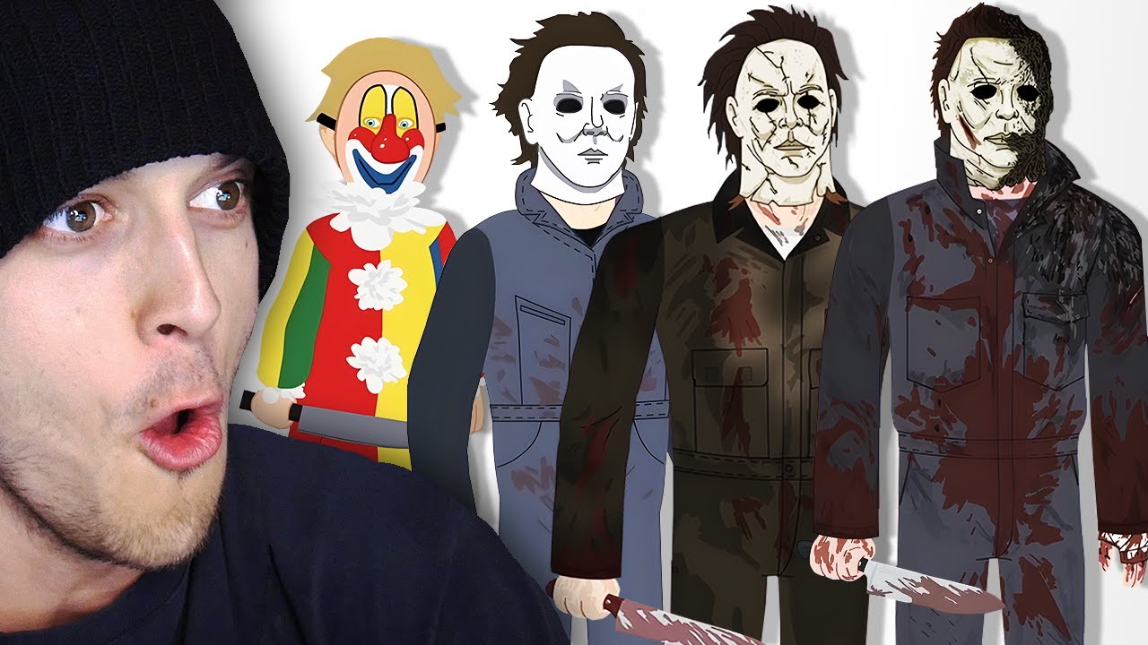 Reacting to EVOLUTION of MICHAEL MYERS! - YouTube