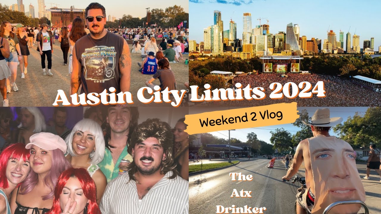 Austin City Limits 2024 Weekend 2 Vlog I We ended up at a Wig Party In ...