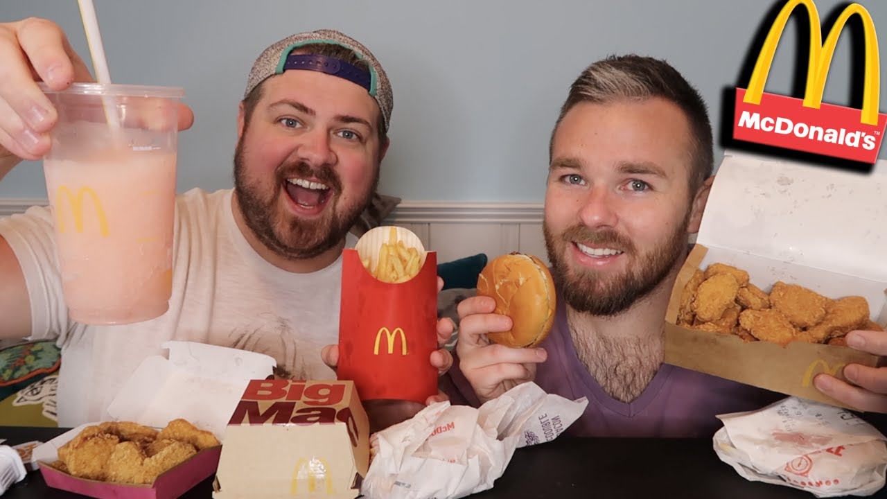 McDonalds Mukbang (Eating Show) - YouTube