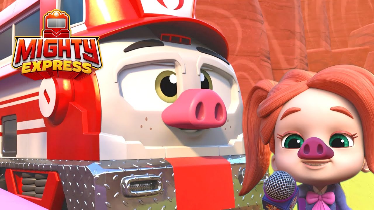 Jubilee Hosts Oink-A-Palooza 🐽 | Mighty Express Clips | Cartoons for ...