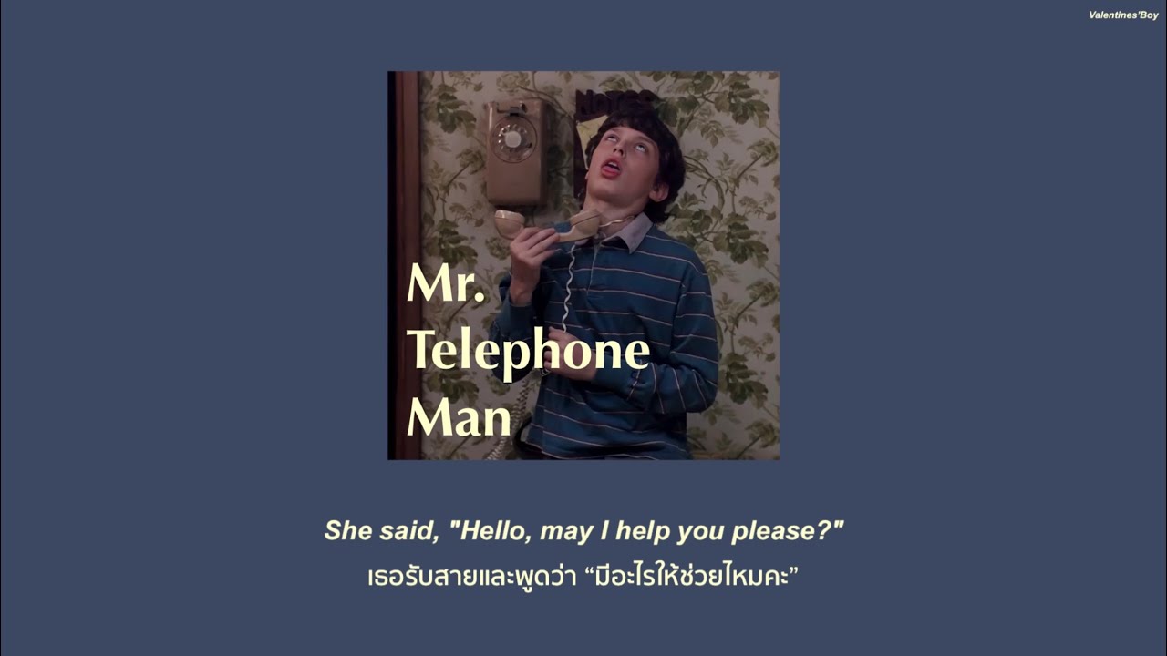 Mr. Telephone Man — New Edition [THAISUB]//แปล - YouTube