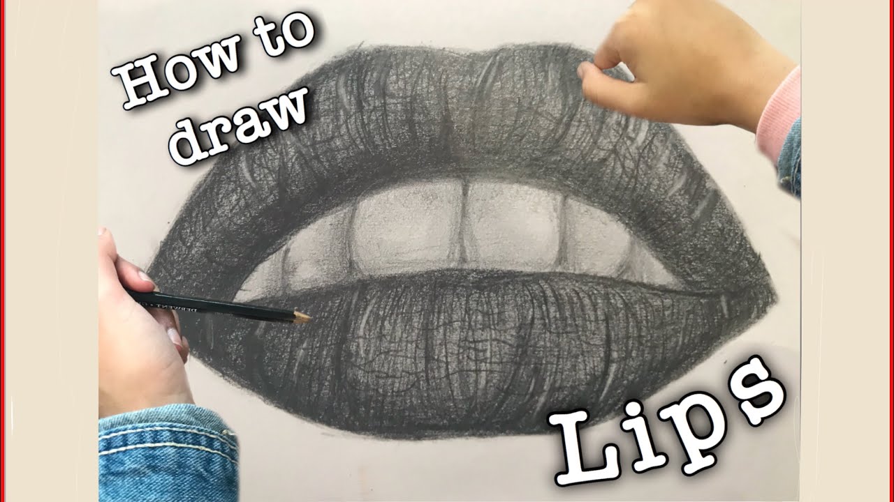 HOW TO DRAW LIPS || JUST ART! - YouTube