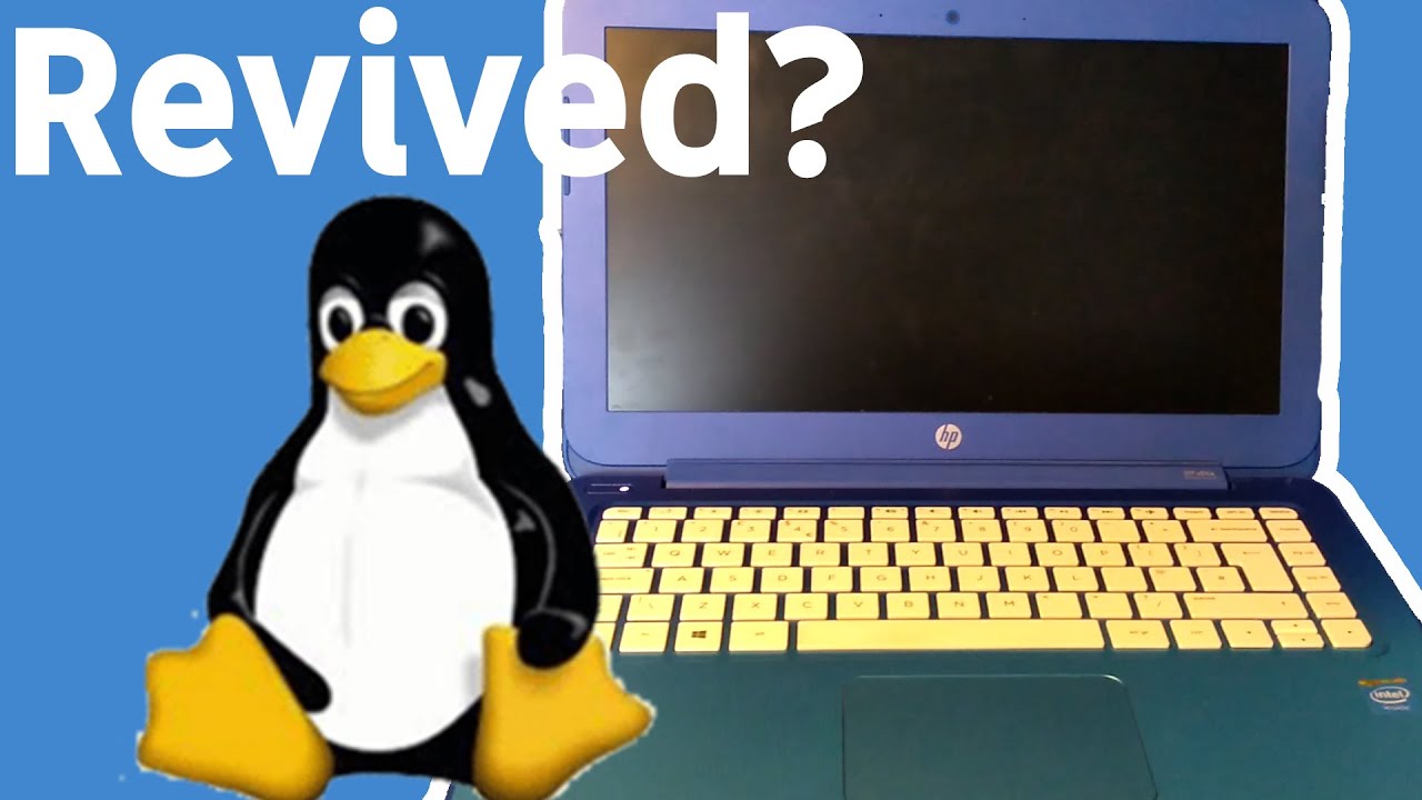 Reviving An Old Laptop With LINUX? - YouTube