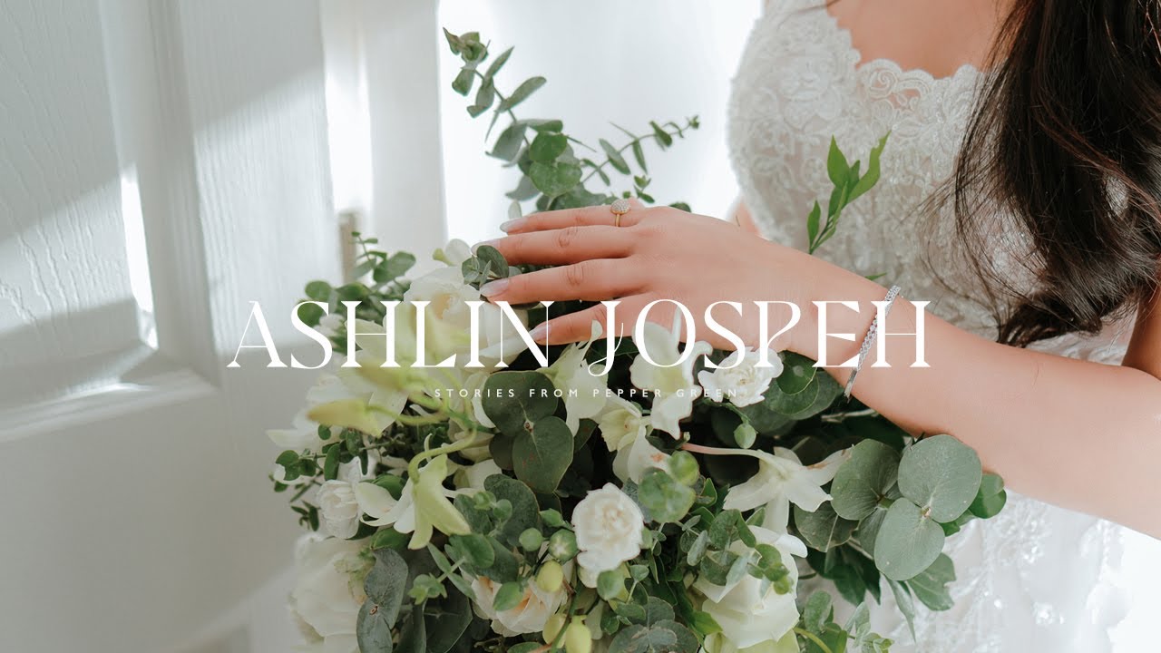 Ashlin Joseph | Christian Wedding Highlights | Pepper Green - YouTube
