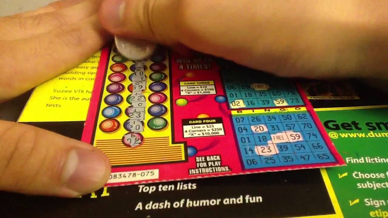 March Bingo Scratch Off Challenge Show 2A-205 - YouTube