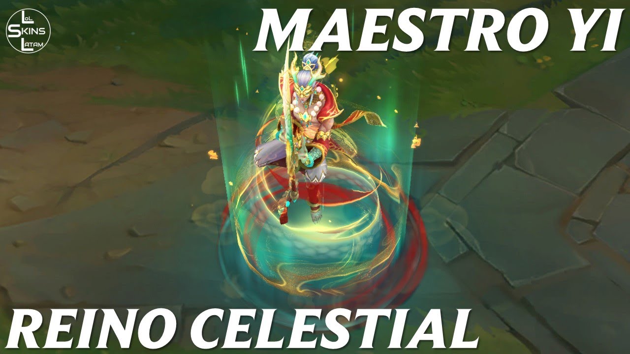 Maestro Yi Reino Celestial - Previsualización | League of Legends - YouTube