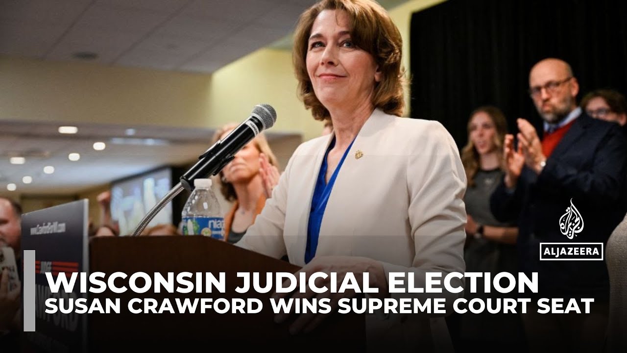 Liberal judge Susan Crawford wins Wisconsin supreme court seat, despite ...