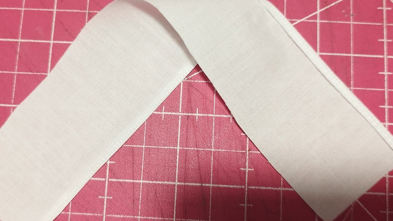 como hacer un dobladillo super fino - YouTube