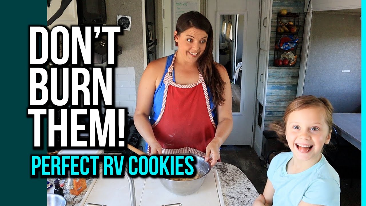 How to make PERFECT cookies in an RV Oven WITHOUT BURNING THEM! - YouTube