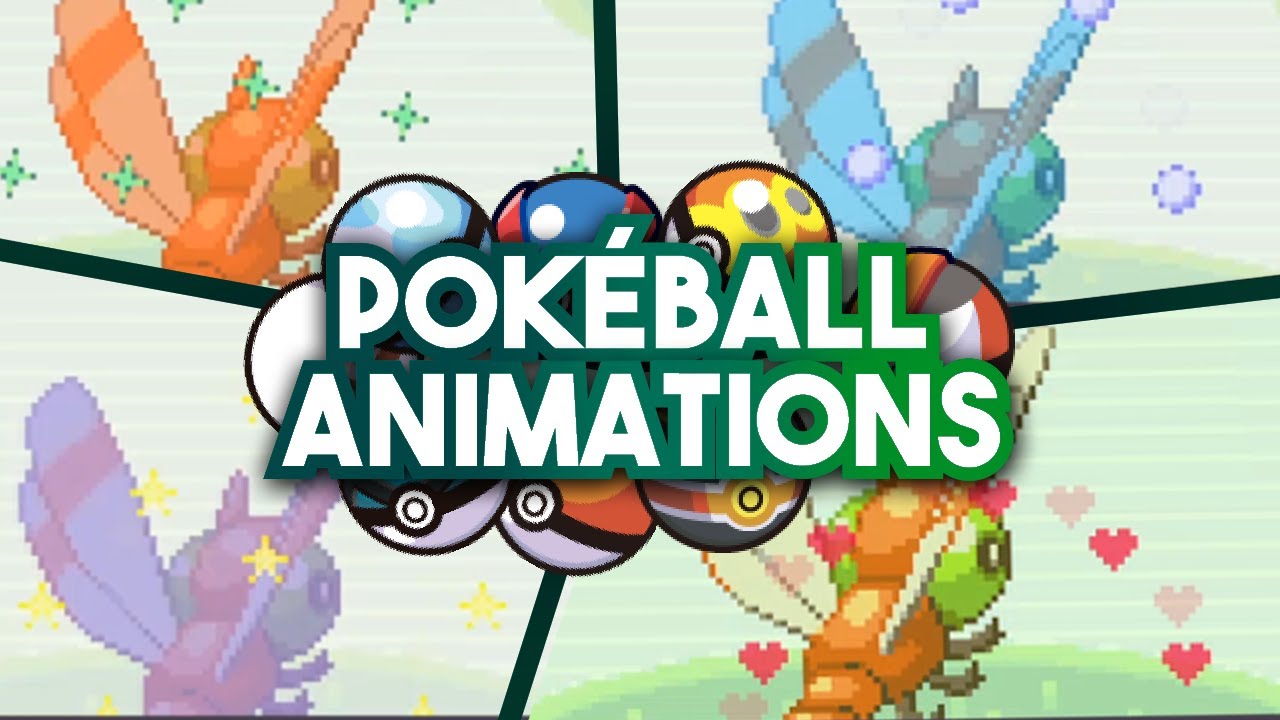 All Poké Ball Animations in Pokémon Emerald - Gen 3 - YouTube
