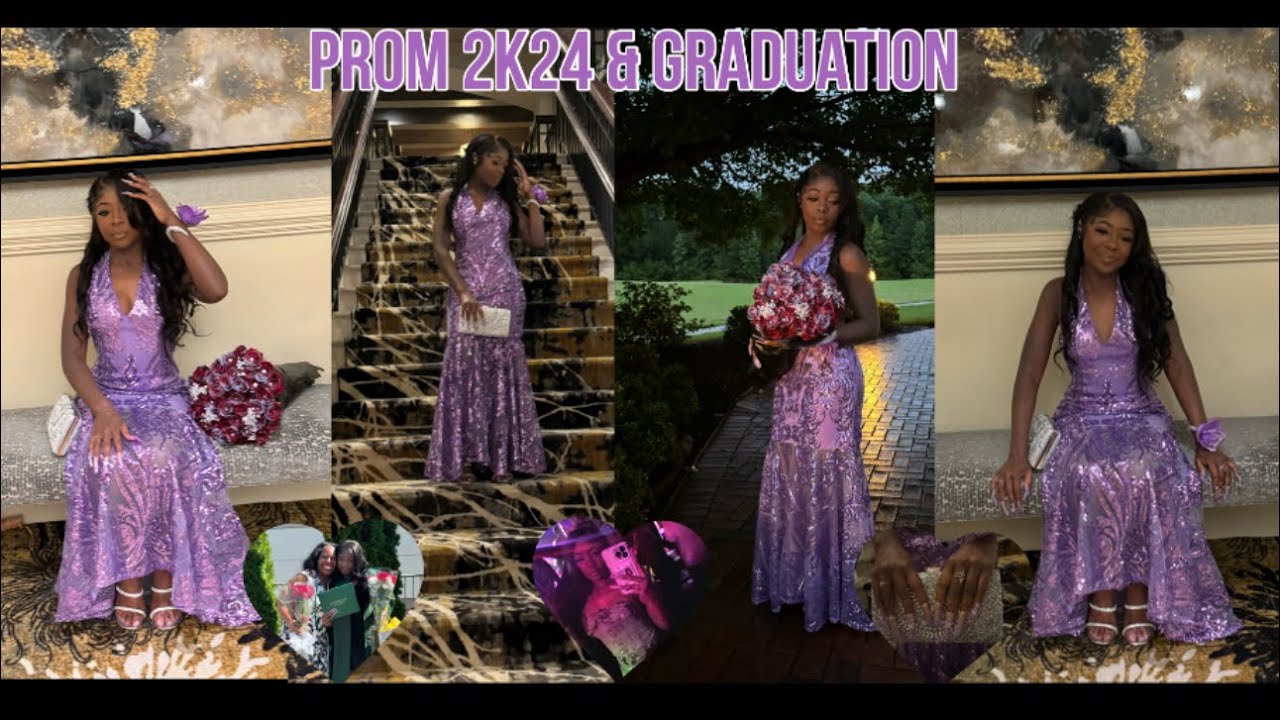 Senior Prom 2k24(grwm, maintenance, me @photoshoot, after party ...