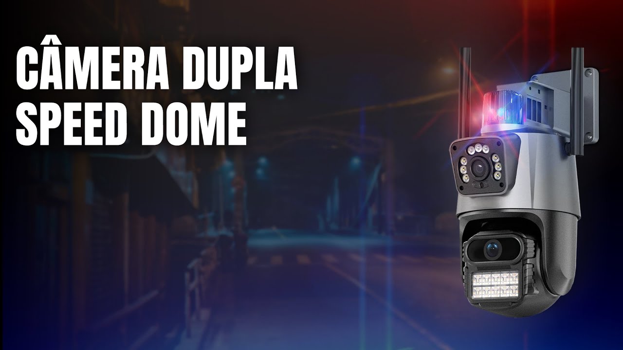 Câmera Dupla Mini Speed Dome - Veja como Configurar - YouTube