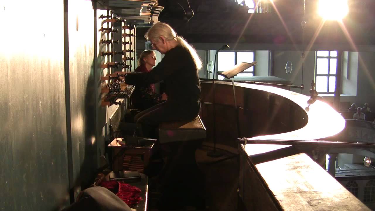 Pipe organ improvisation live in concert about Norwegian folk: Springar ...