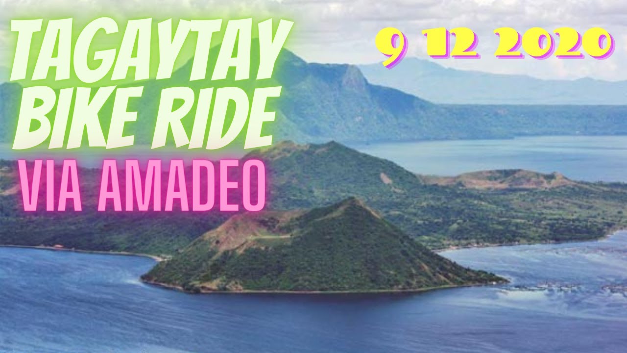 TAGAYTAY BIKE RIDE VIA AMADEO ROAD | 9 12 2020 | VLOG #27 - YouTube