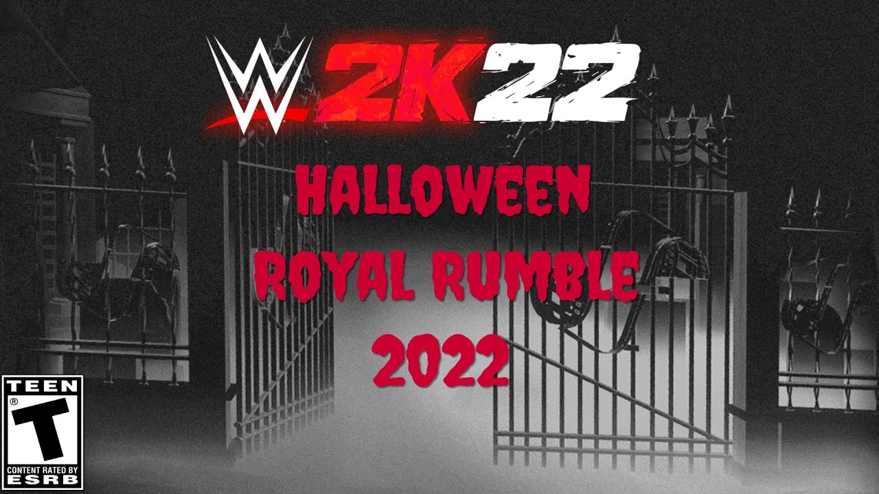 WWE 2K22 Halloween Royal Rumble 2022 - YouTube