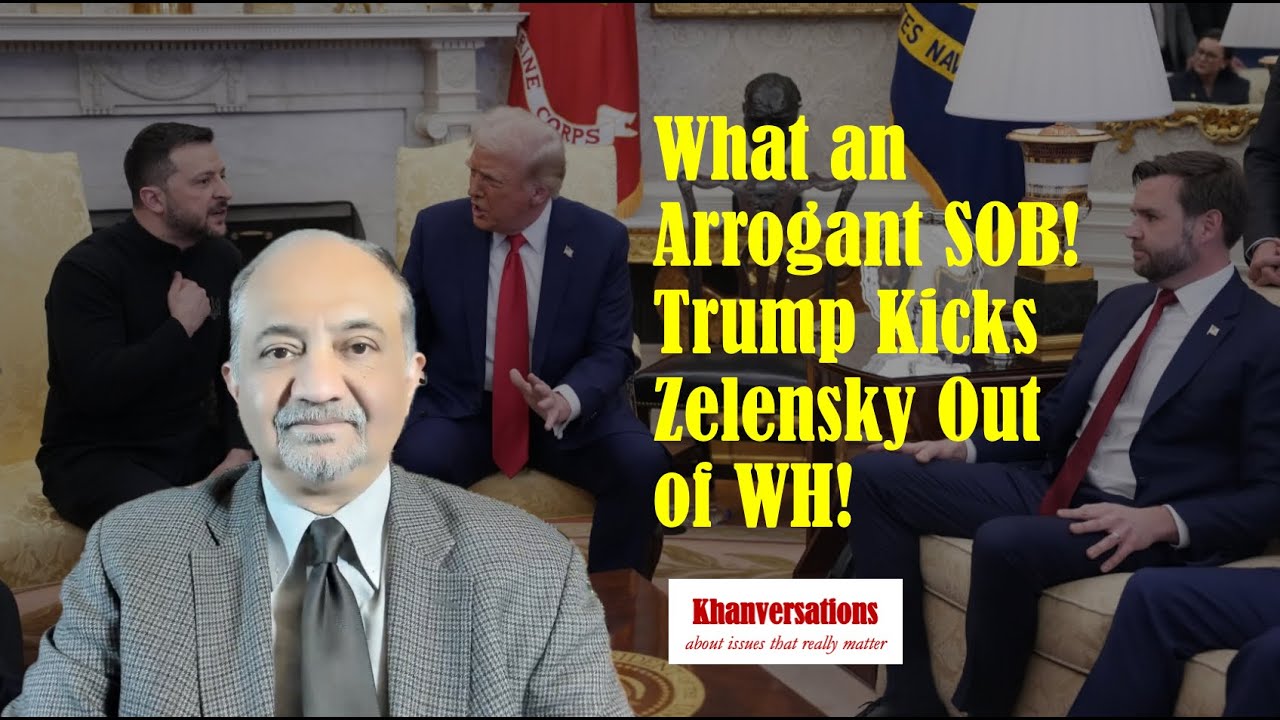 What an Arrogant SOB Trump Kicks Zelensky Out of White House - YouTube