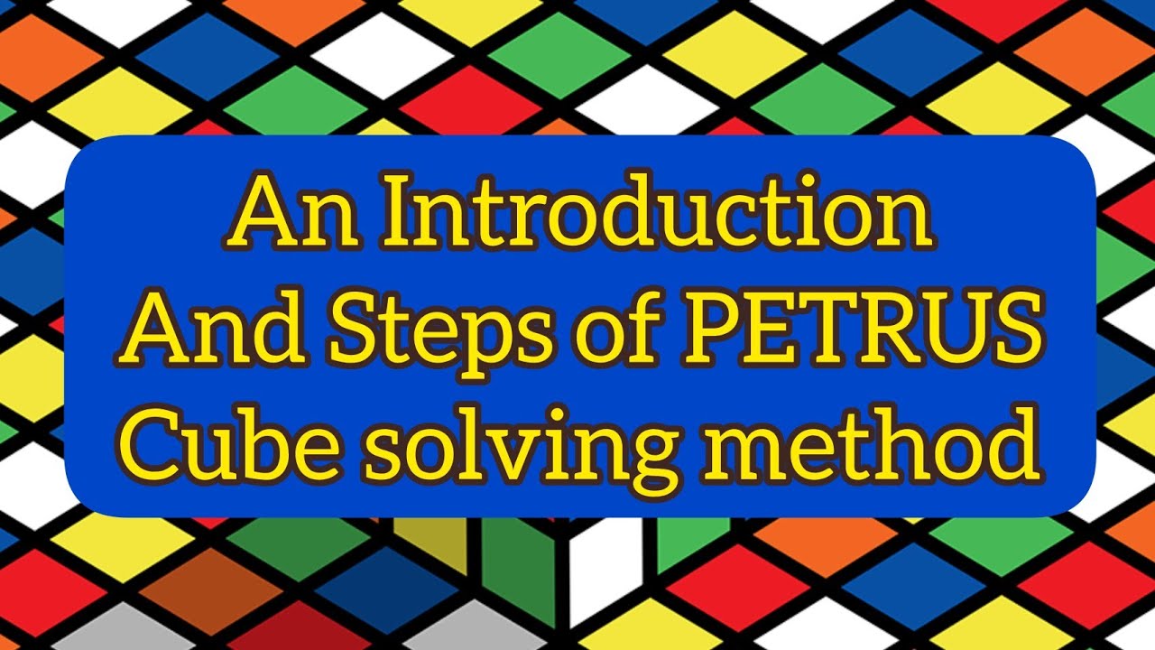 An Introduction and Steps of PETRUS Method - YouTube