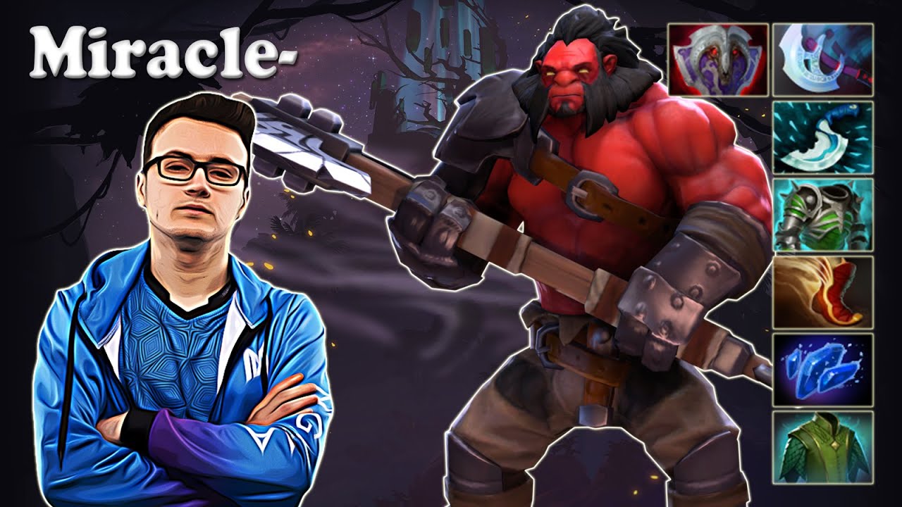 Miracle - Axe Safelane with Gh Dark Willow Support | Dota 2 7.29d ...