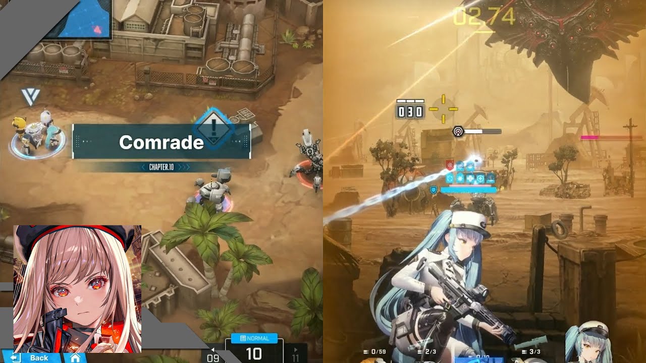 GODDESS OF VICTORY: NIKKE - Chapter 10 Gameplay Playthrough (Normal ...