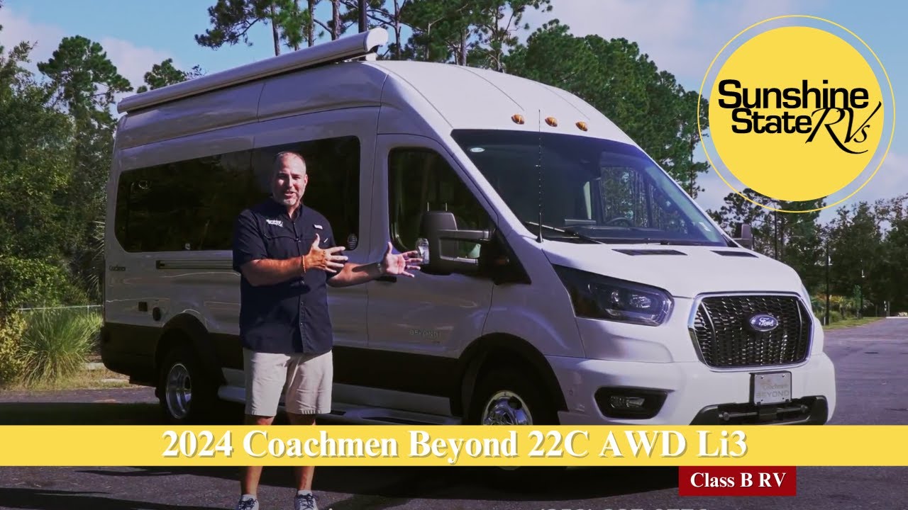 2024 Coachmen Beyond 22C AWD Li3 Lithium System Class B RV Camper Van ...