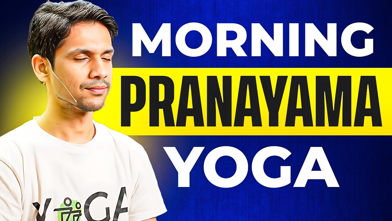 Morning Breathing Exercises under 10 Minutes | Daily Pranayama Yoga ...