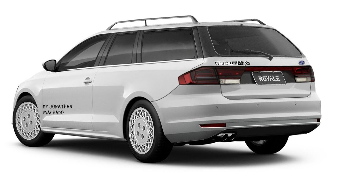 RENDER Nova Ford Royale 2.0 TSI Ghia @ Versailles 2 portas - YouTube