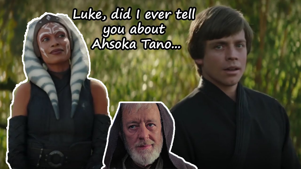 Luke Meets His Father's Exotic Teenage Alien Apprentice - YouTube