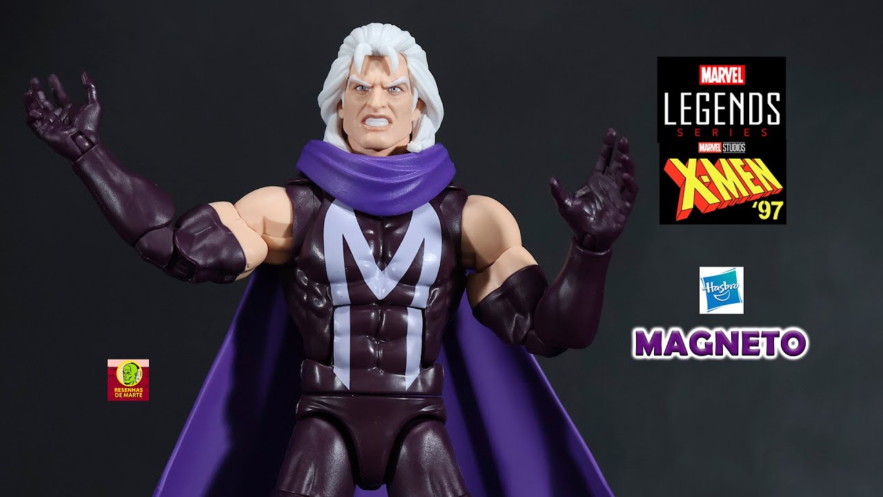 agneto Marvel Legends X Men 97 Wave 2 Hasbro Action Figure Review - YouTube