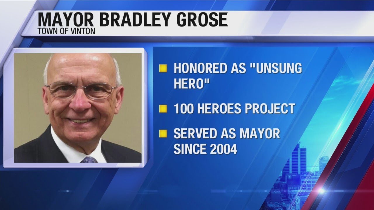Vinton Mayor Gros honored for leadership by United Way of Roanoke ...