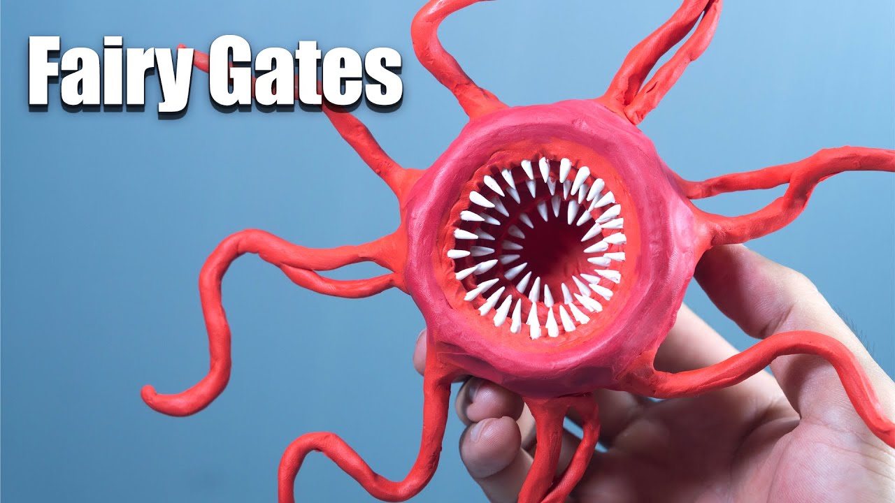 Making Fairy Gates with Clay | Leovincible Creations - YouTube