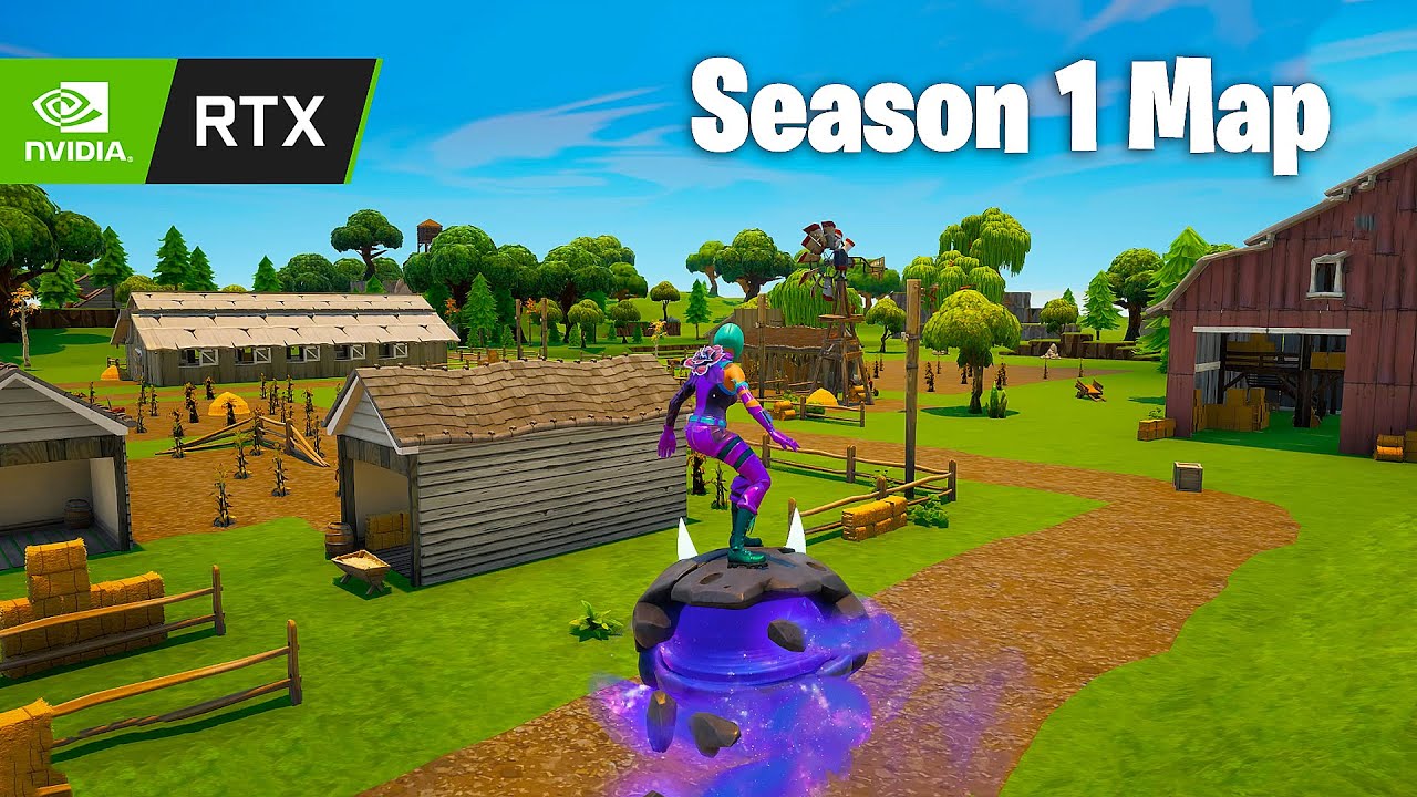 FORTNITE - EARLY OG MAP, SEASON 1 - RTX 3070 - YouTube