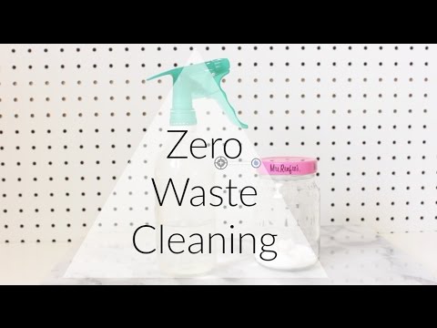Zero Waste Cleaning Products & Tips | Minimal Cleaning Routine - YouTube