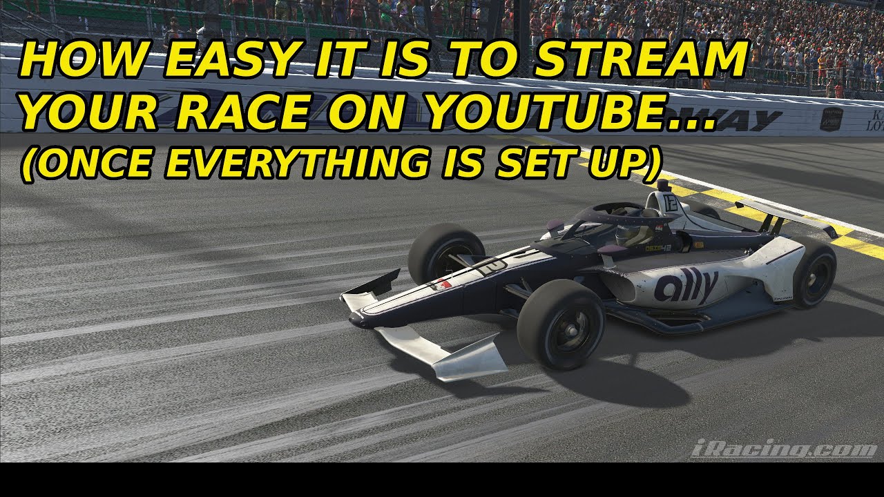 How easy it is to stream your race...! - YouTube