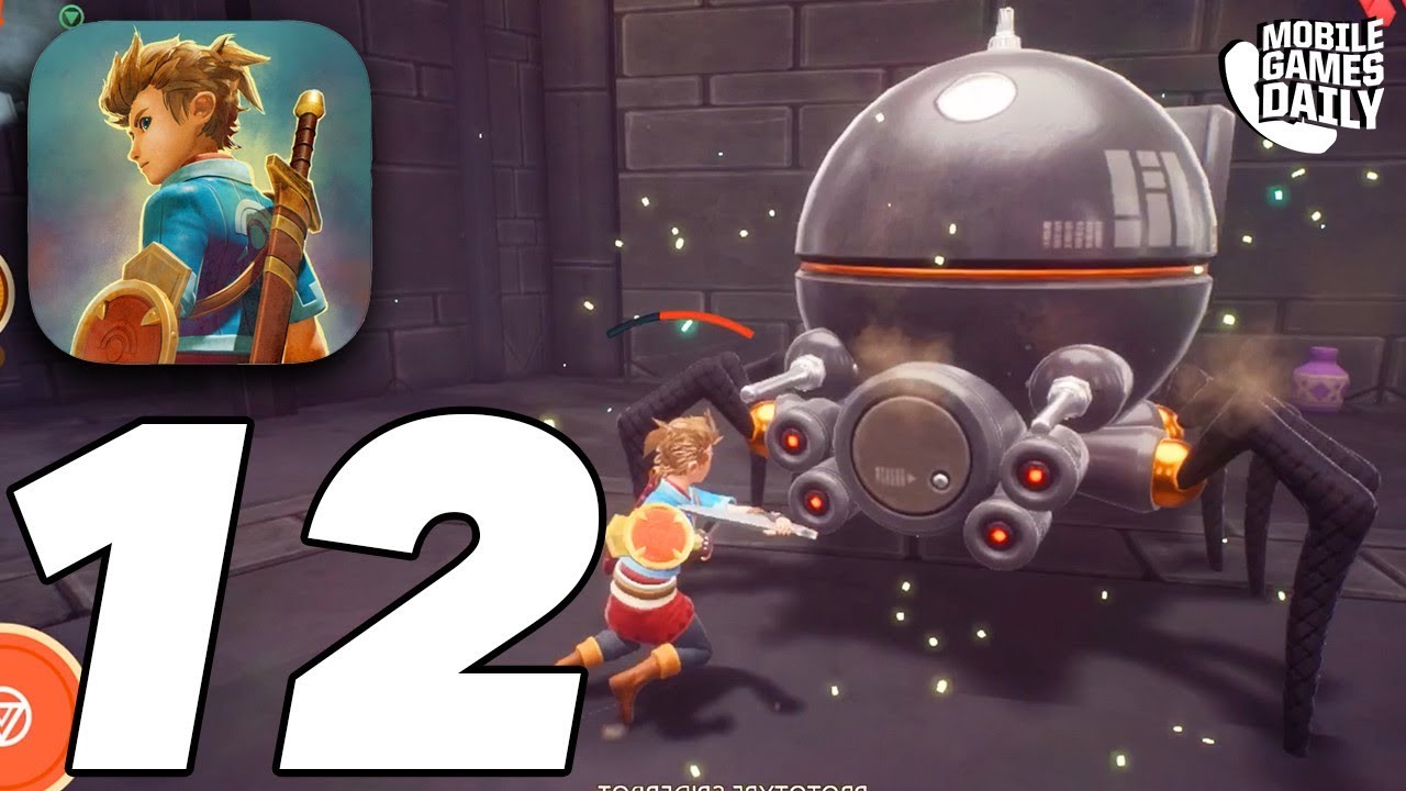 OCEANHORN 2 - Gameplay Walkthrough Part 12 - Prototype Spiderbot (Apple ...