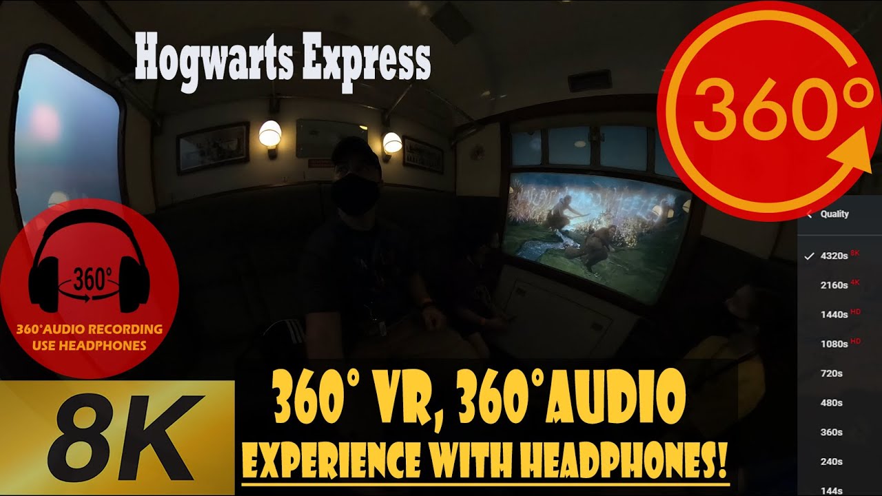 Hogwarts Express [8K 360 VR] Universal Studios Orlando - YouTube