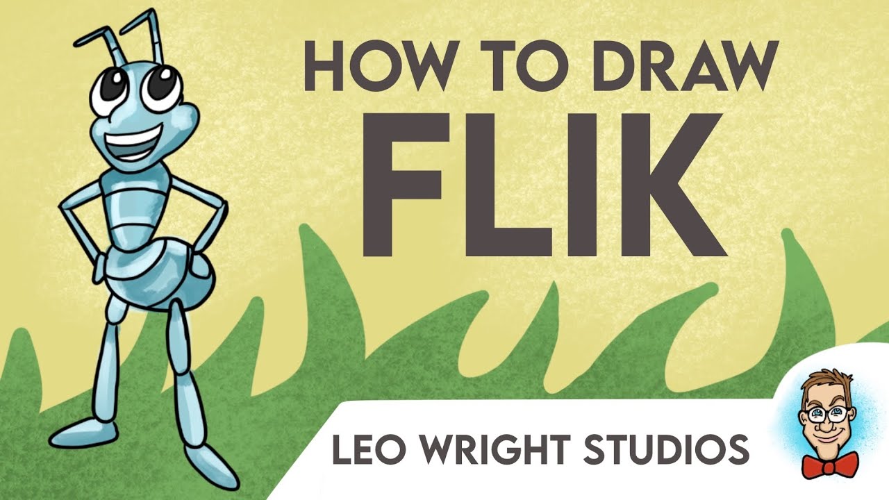How to Draw Flik from A Bug’s Life - YouTube