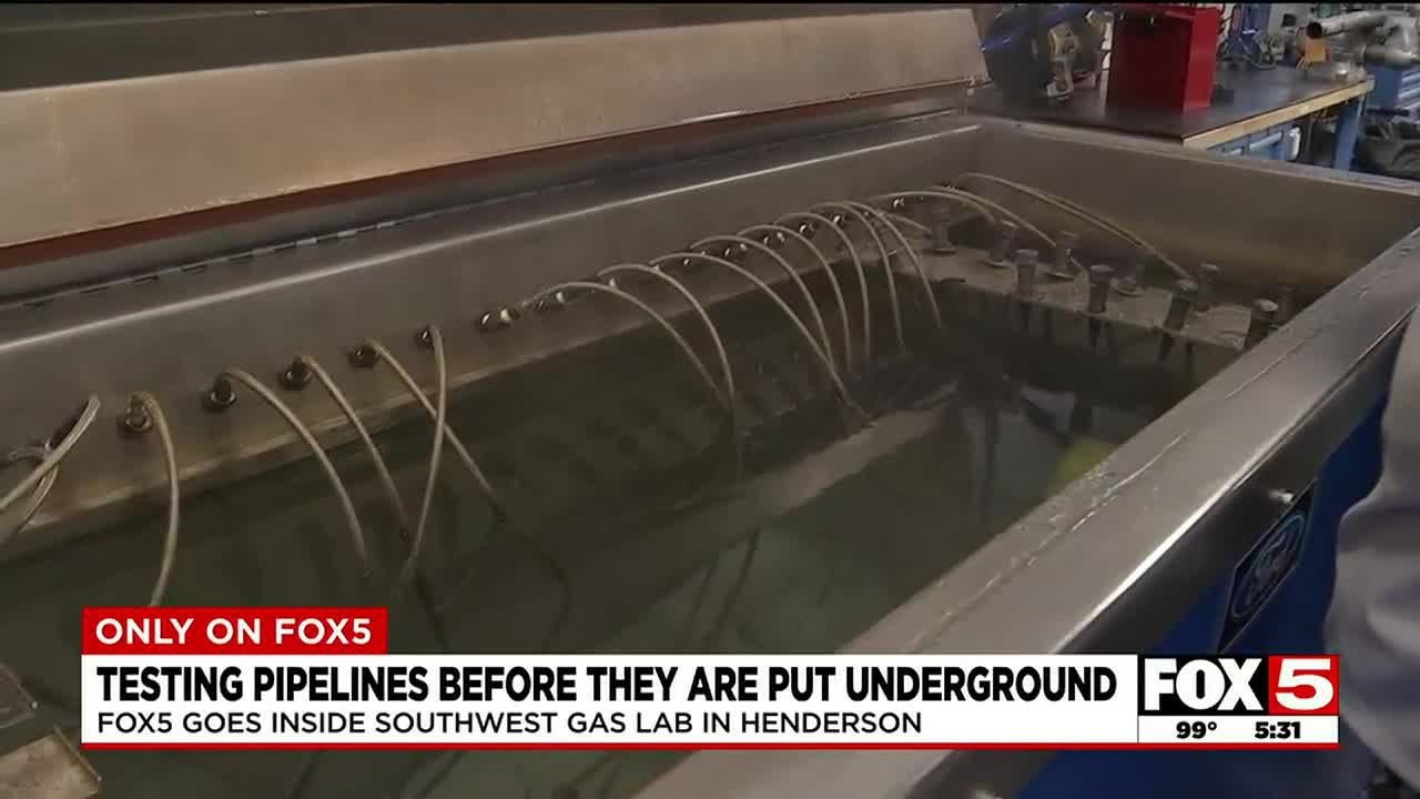 Southwest gas tests, ages pipelines 50 years before placing them ...