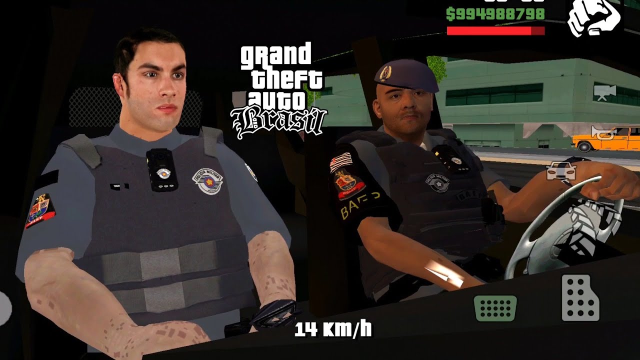 GTA SAN ANDREAS MOD PMSP BRASIL COM MISSÕES, FAVELAS, VIATURAS E ...