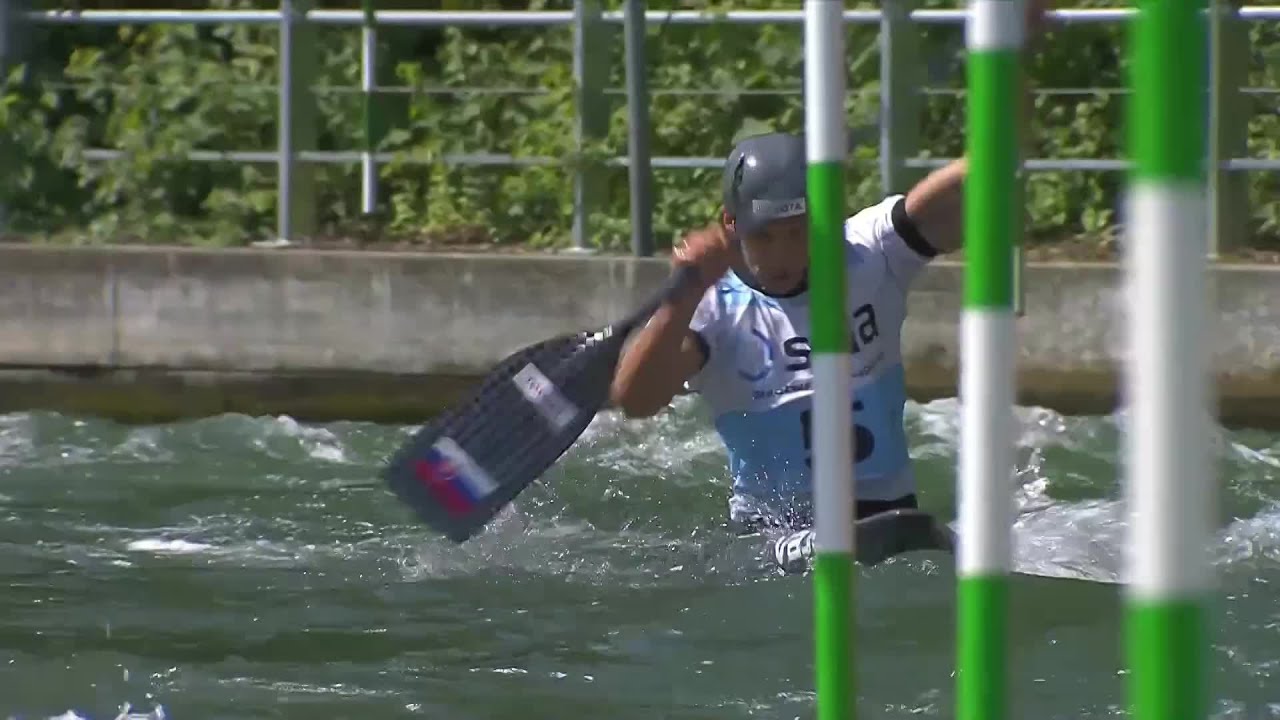 Matej Benus Slovenia Semi-Final / 2023 ICF Canoe-Kayak Slalom World Cup ...