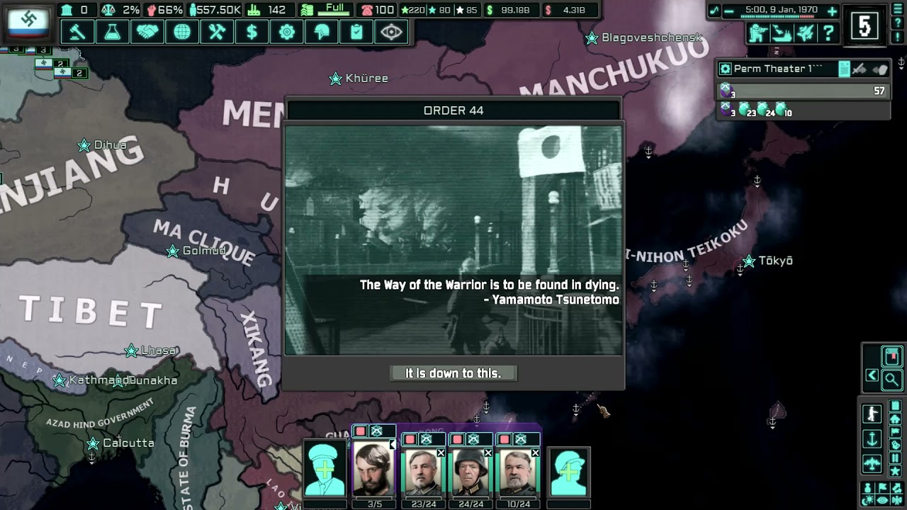 Order 44 Super event, HOI4 TNO - YouTube