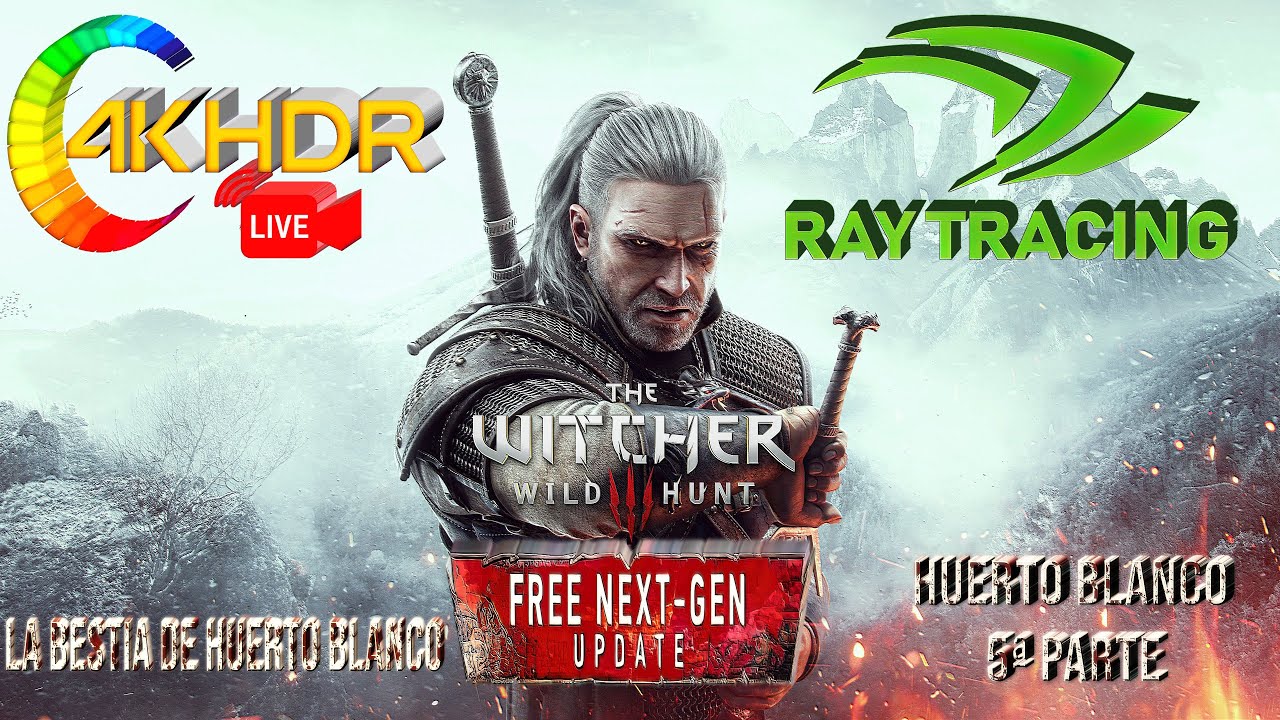 The Witcher 3 CE Ray Tracing 4K HDR 5ª PARTE - YouTube