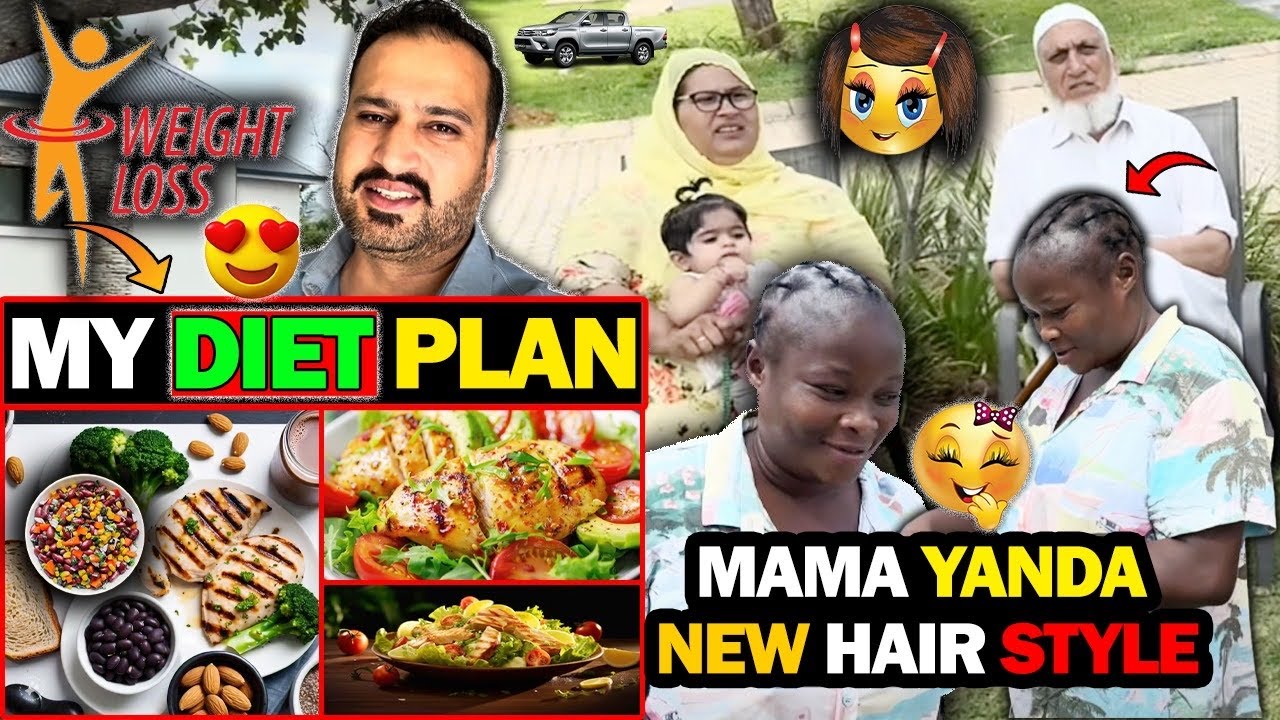 Weight loss only in 35 days 9kg😍mama yanda new hair style😂 - YouTube