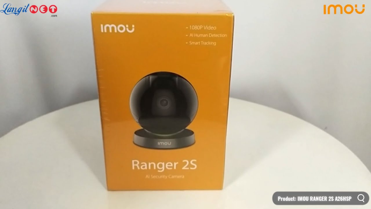 IMOU RANGER 2S A26HSP AI 1080P INDOOR SECURITY CAMERA - (92746) - YouTube