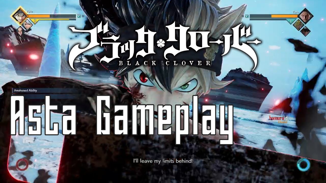 JUMP FORCE ASTA BLACK CLOVER GAMEPLAY - YouTube