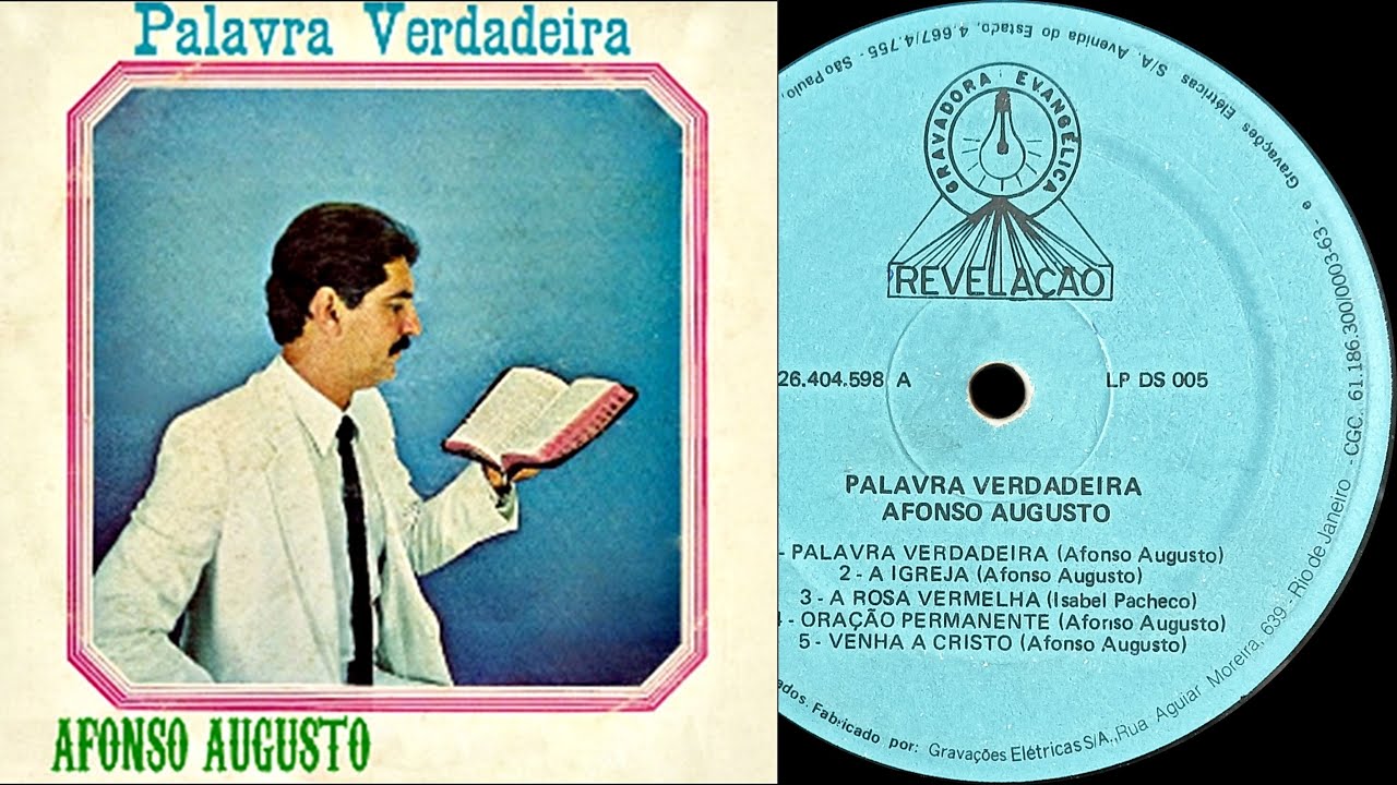 Afonso Augusto - Palavra Verdadeira - YouTube