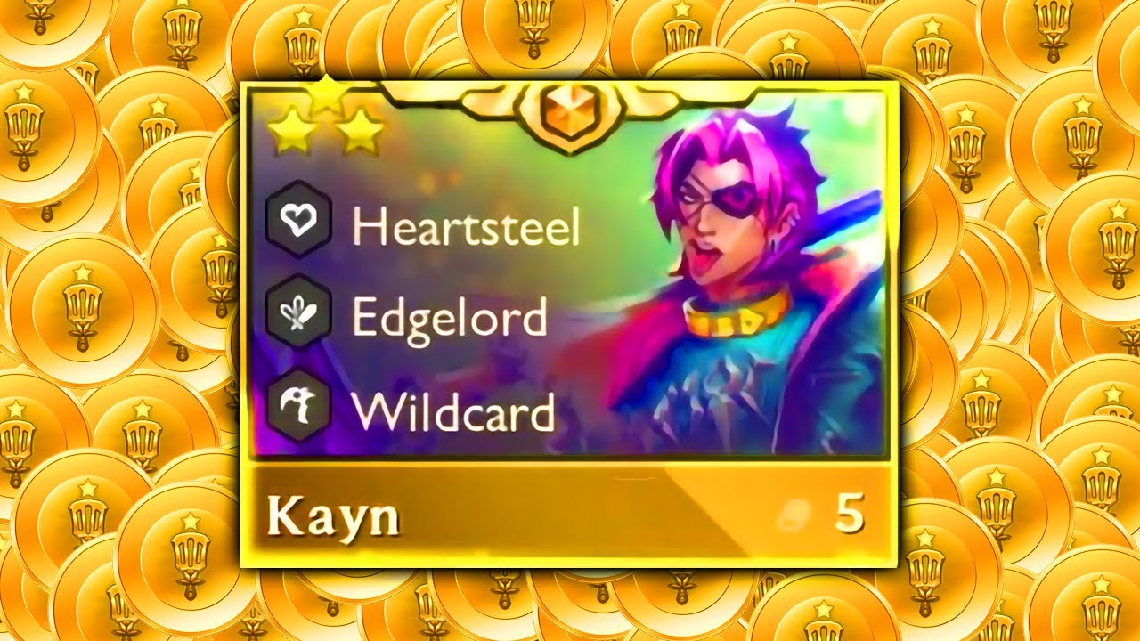 HEADLINER KAYN 3 STAR! INFINITE GOLD HACK ⭐⭐⭐| TFT SET 10 - YouTube
