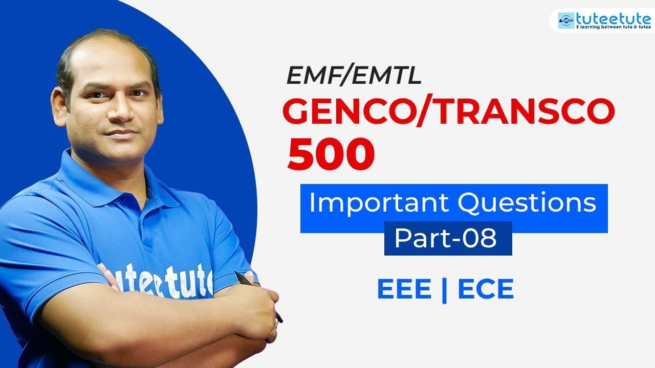TS GENCO | 500 Important Questions With Explanations Part_08 #tsgenco # ...
