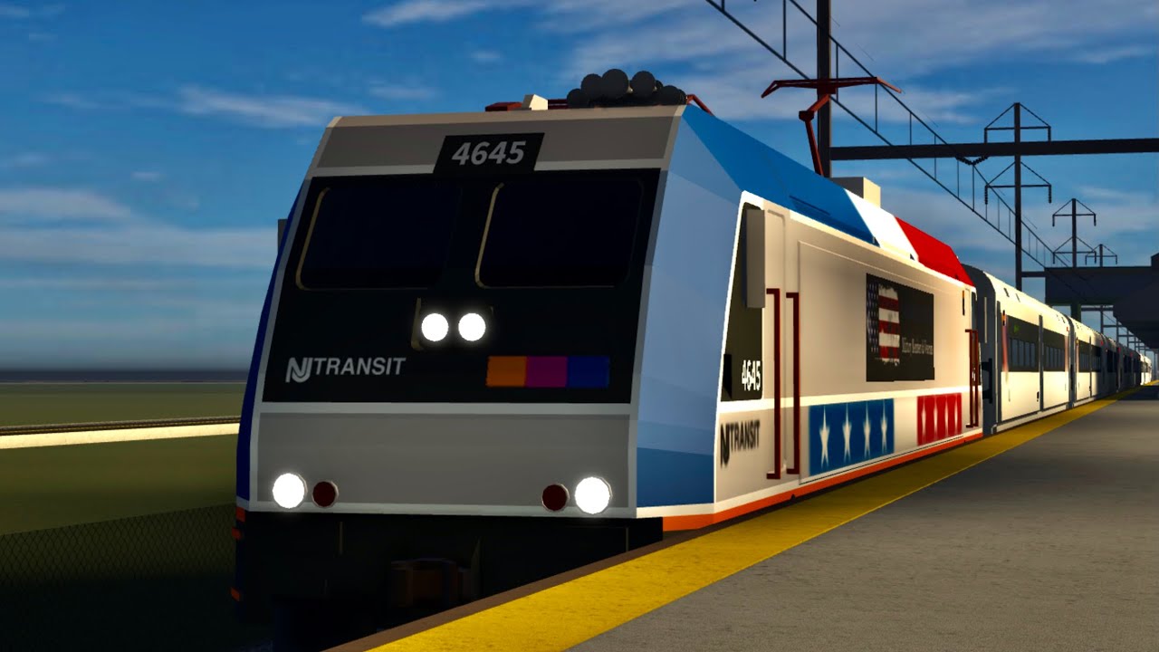 Railfanning At South Willets In Roblox NJT Lakemont Line - YouTube